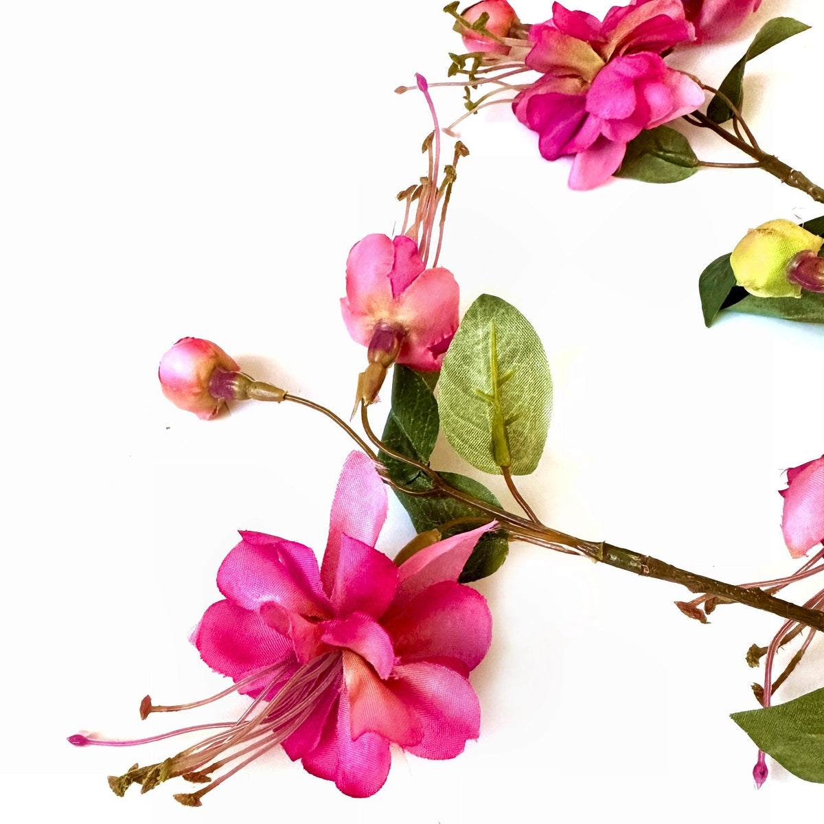 Artificial Fuchsia Pink Flower Spray | Faux Flowers | Blue Frog Toys