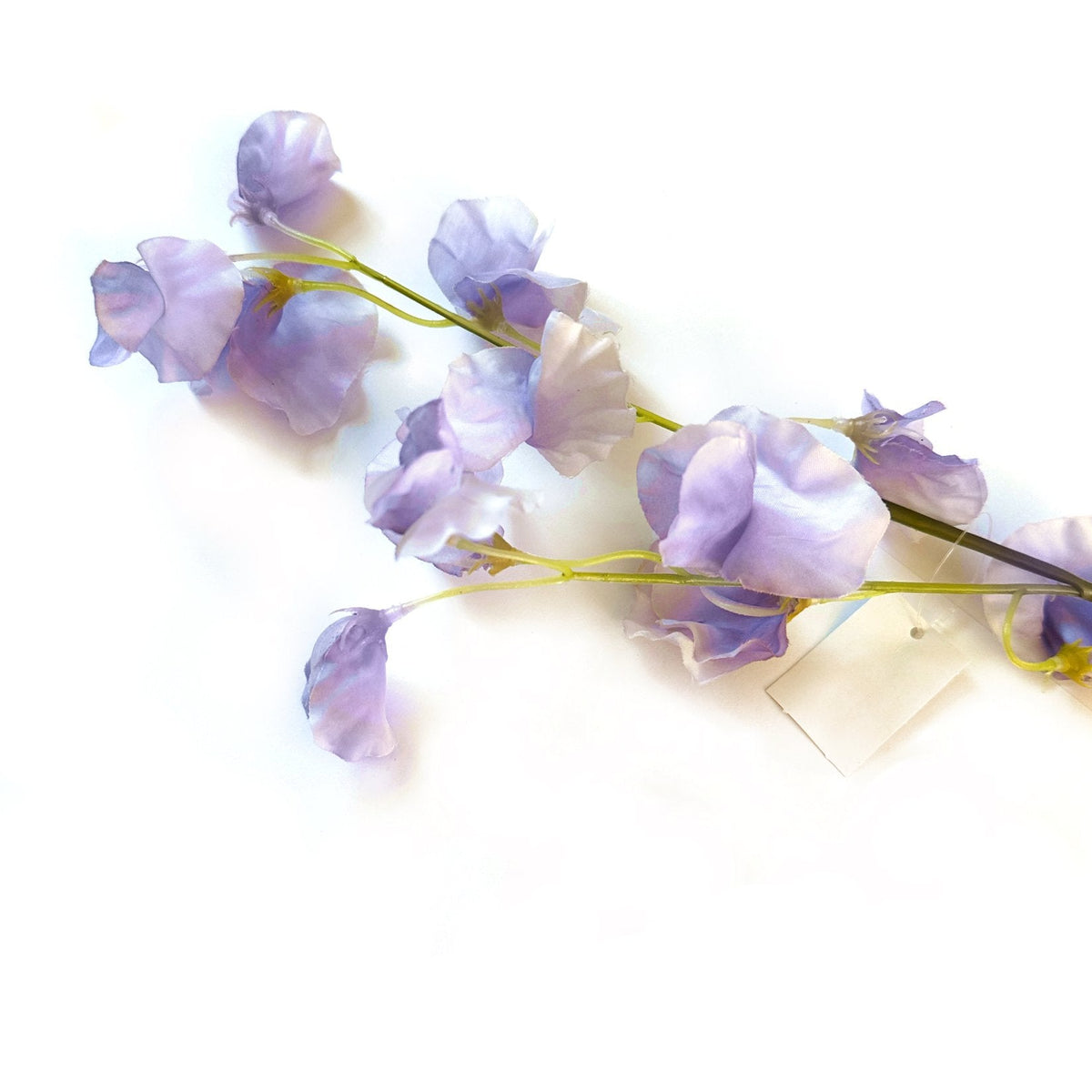 Artificial Sweet Pea Purple Flower Spray | Blue Frog Toys