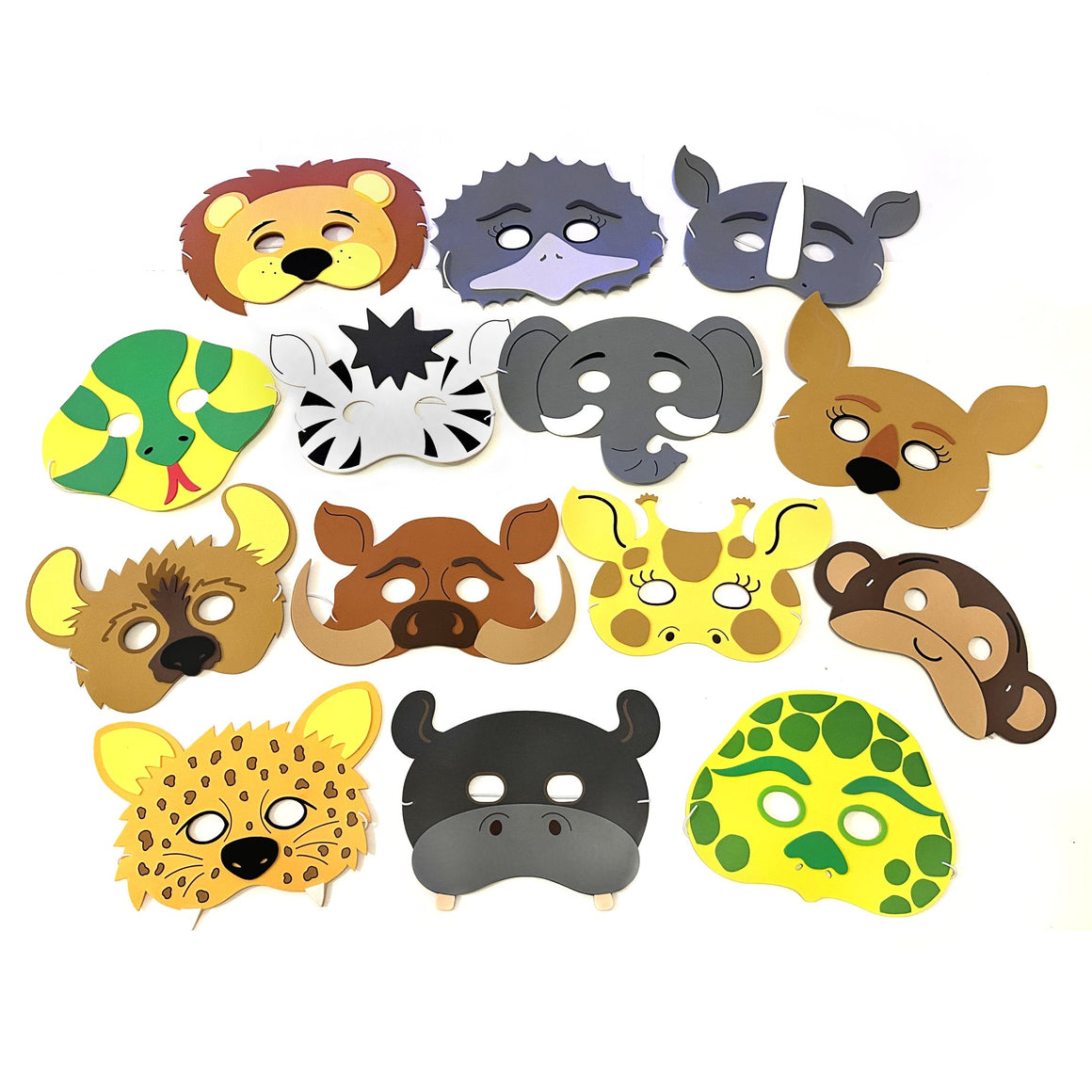 Children's Animal Masks | Story Telling Face Masks | Blue Frog Toys