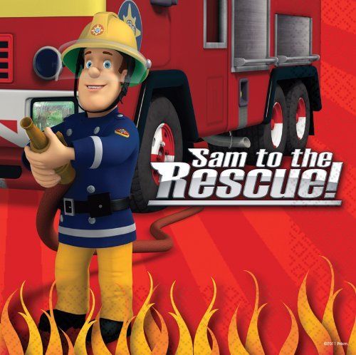 Fireman Sam Paper Party Plates | Blue Frog Toys